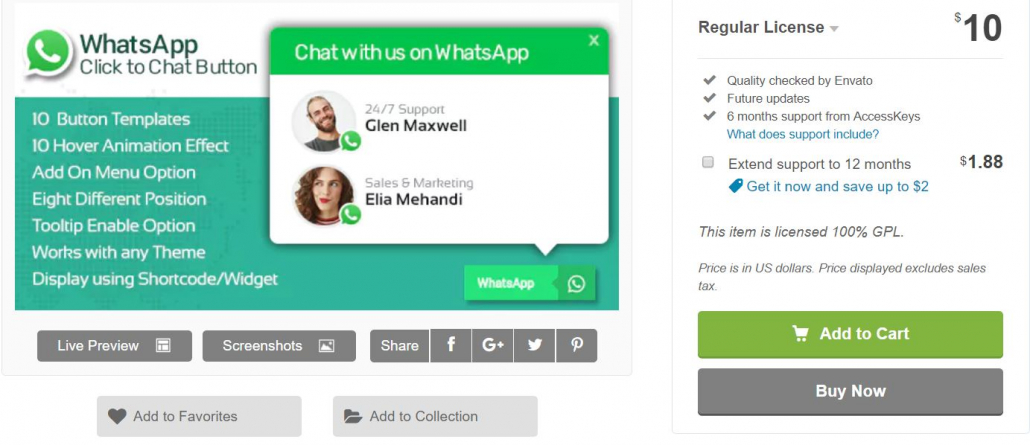 9 Best WhatsApp WordPress plugins