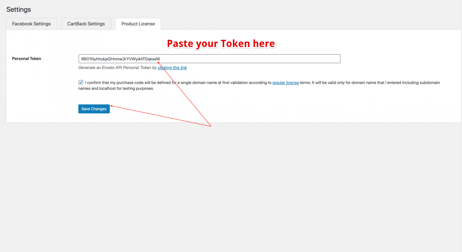 How to get Personal Token for CartBack plugin - Ninja Team