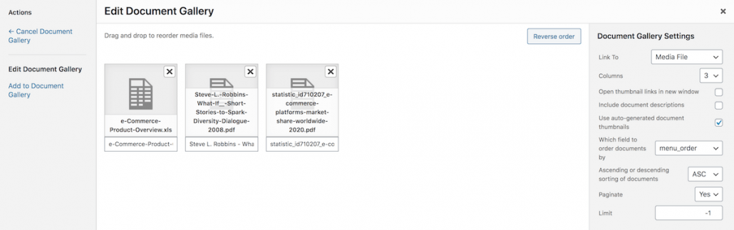How To Upload And Create A Document Gallery In Wordpress Ninja Team