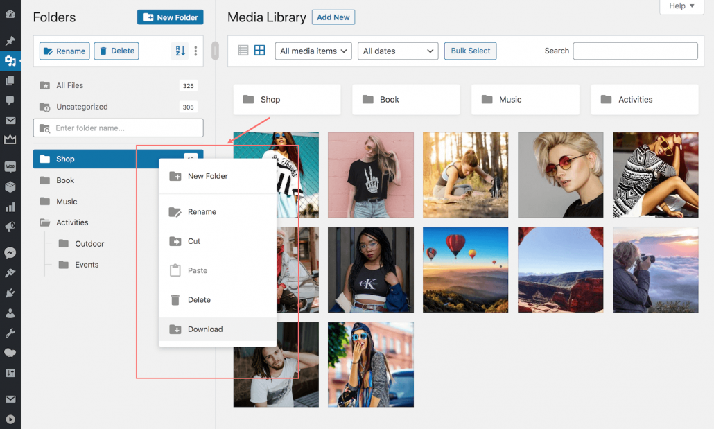 4 Effective Ways to Download WordPress Media Library - Ninja Team