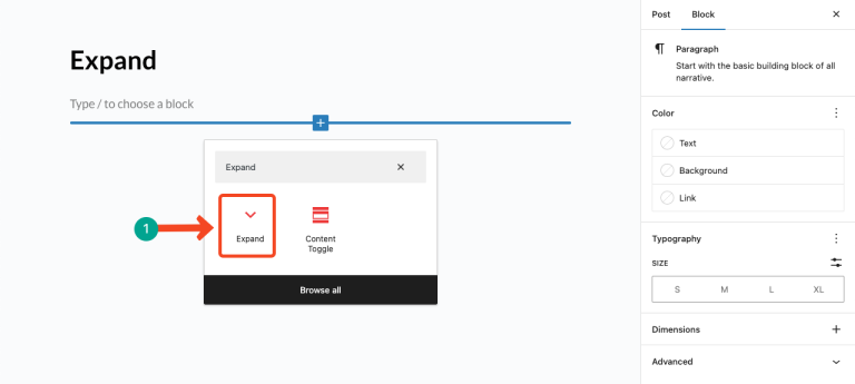 How To Add A Collapsible/Expandable Text Area In WordPress - Ninja Team