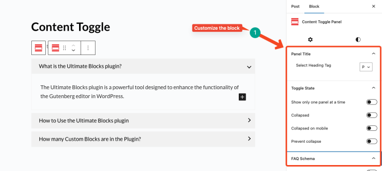 How To Add A Collapsible/Expandable Text Area In WordPress - Ninja Team