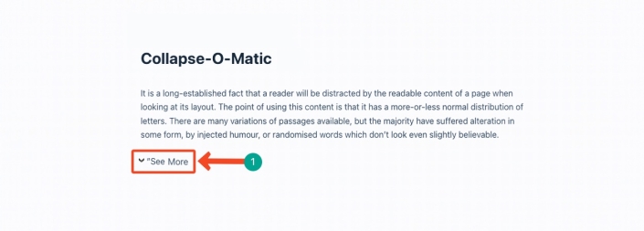 How To Add A Collapsible/Expandable Text Area In WordPress - Ninja Team