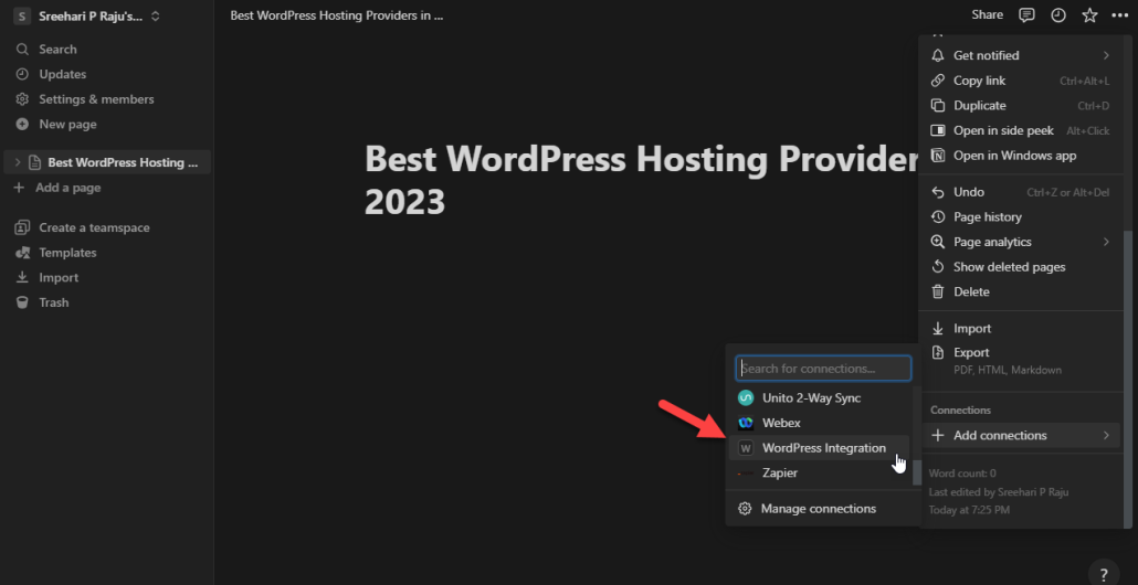 How to Convert Notion to WordPress Website (Step By Step Guide)